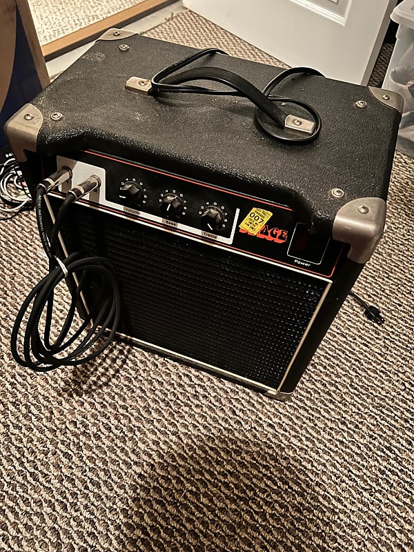 Vintage Stage Amplifier - Model 65B 1970s black | Reverb