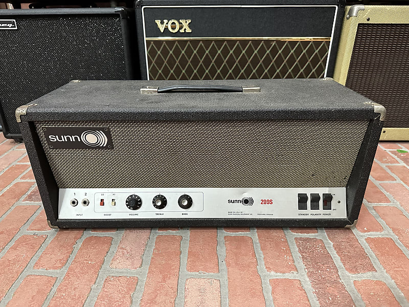 *Vintage* Sunn 200s Bass Amplifier Head | Reverb