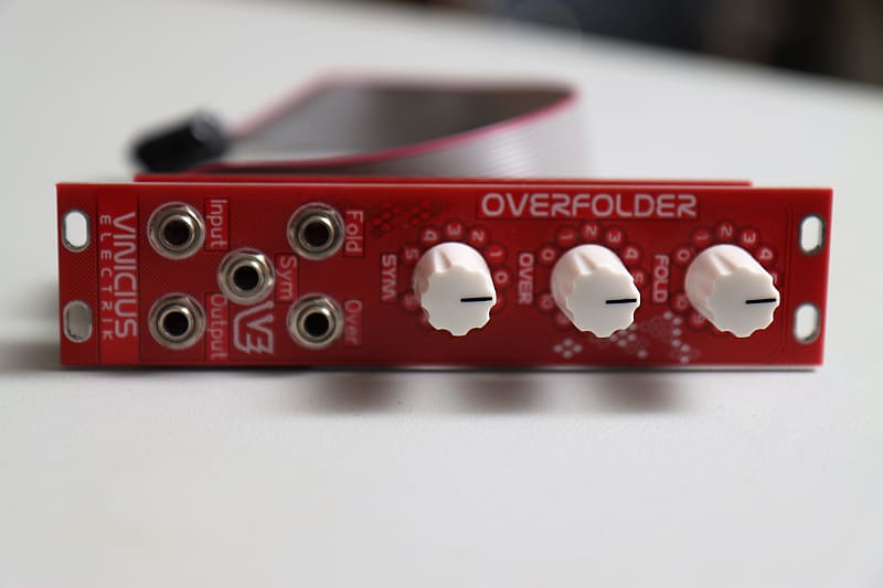 Vinicius Electrik Overfolder eurorack module - 2019 - Red | Reverb