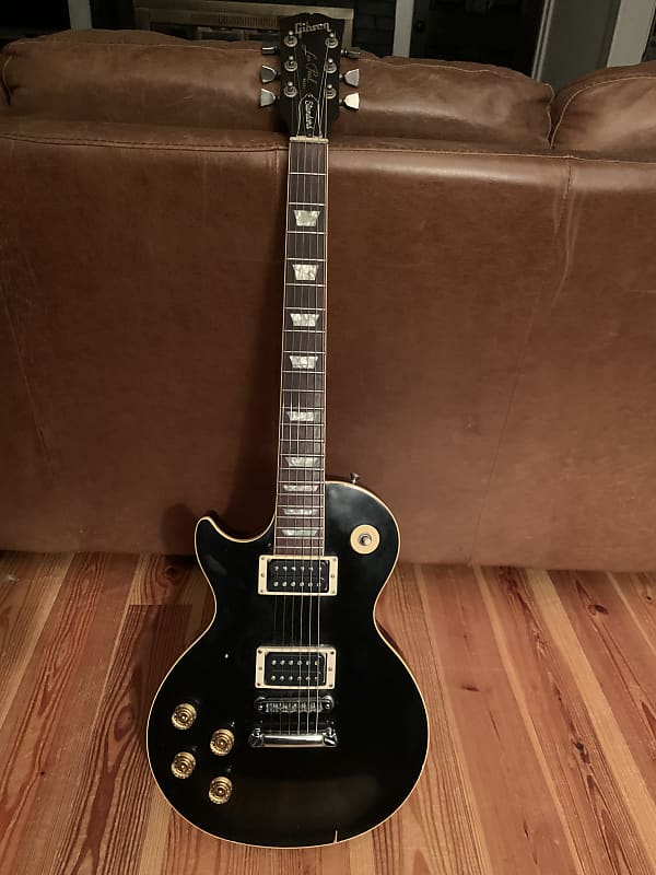 Left Handed Gibson Les Paul Standard 1989 - Black | Reverb