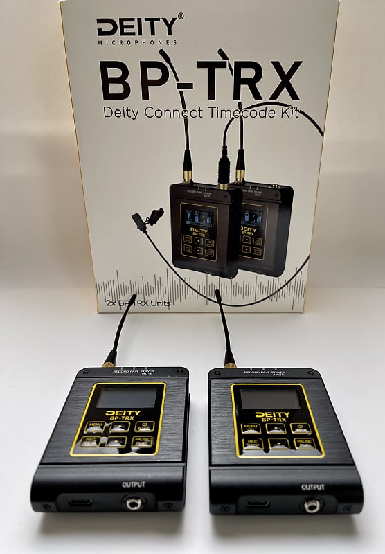 Deity Microphones BP-TRX Connect Timecode Kit Camera-Mount | Reverb