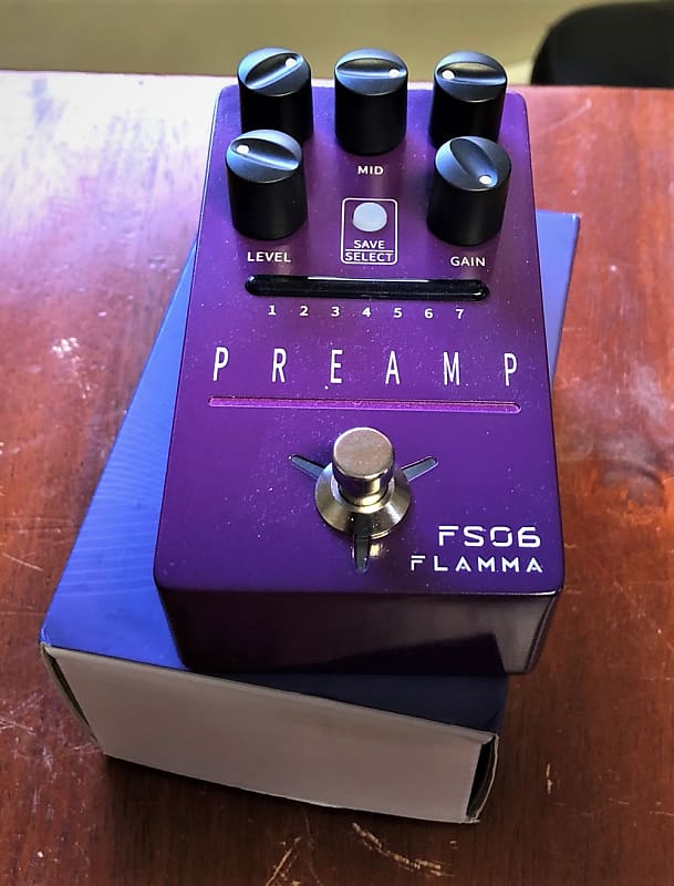FLAMMA FS06 Digital Preamp Pedal Guitar Pedal with Bulit-in | Reverb