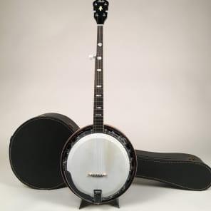 1970's Iida 5-String Model 230 Vintage Banjo with Softshell | Reverb