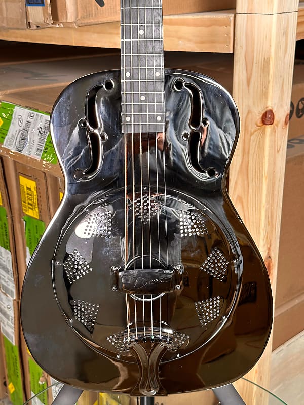 Dean RESBC Resonator Black Chrome #06111 | Reverb