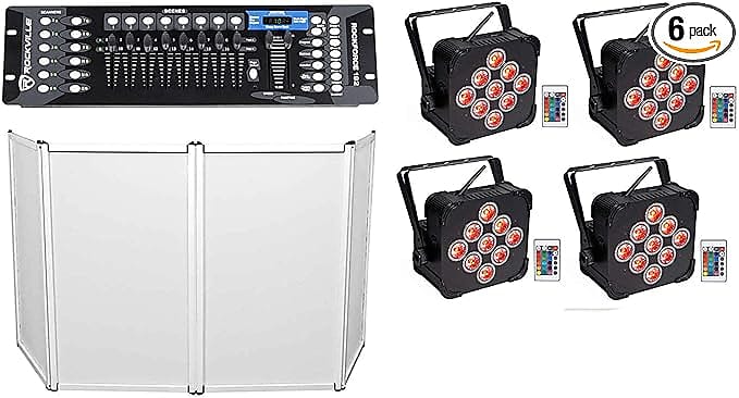 4 Best Par 60 Rechargeable Wireless Par Can Wash | Reverb