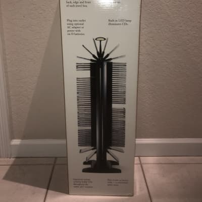 Sharper Image Power Tower 100 Lighted CD Carousal | Reverb