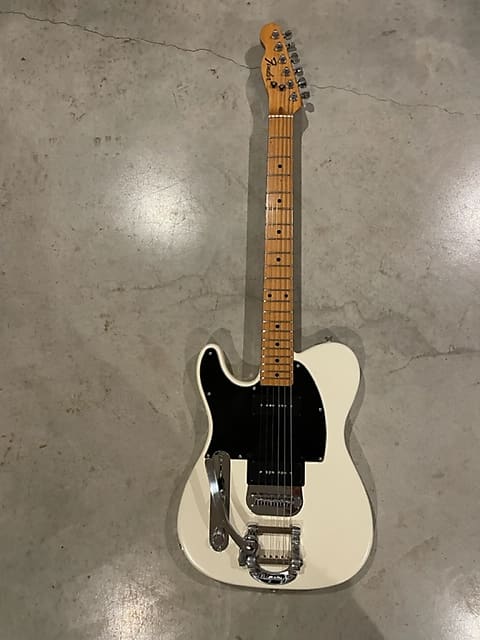 Left Handed MIJ Fender Telecaster 93/94 White | Reverb