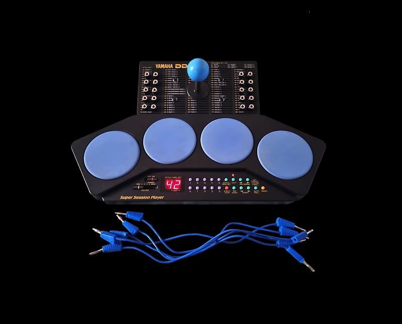 Yamaha DD-7 + Custom Patch Bay + Joystick Controller | Reverb Canada