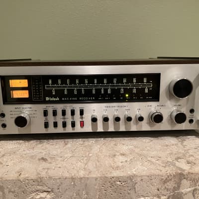 McIntosh MAC 4100 100-Watt Stereo Solid State Receiver | Reverb