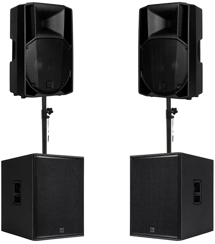 2x RCF ART 715-A MK5 15" Powered Speaker With DSP 1400W + 2x | Reverb