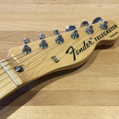 Fender 2009 FSR 72 Thinline Telecaster Deluxe, Black + Gigbag | Reverb