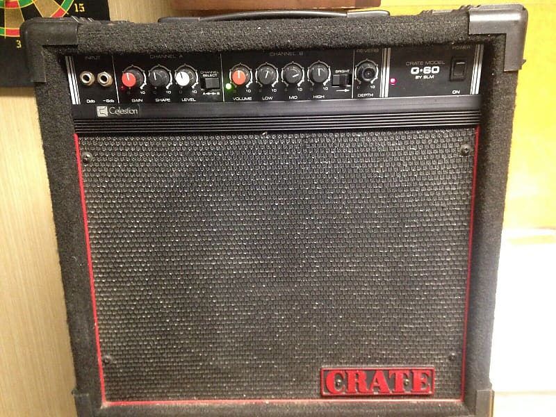 Crate G-60 Amplifier w/Celestion G12-M70 Speaker & Spring | Reverb