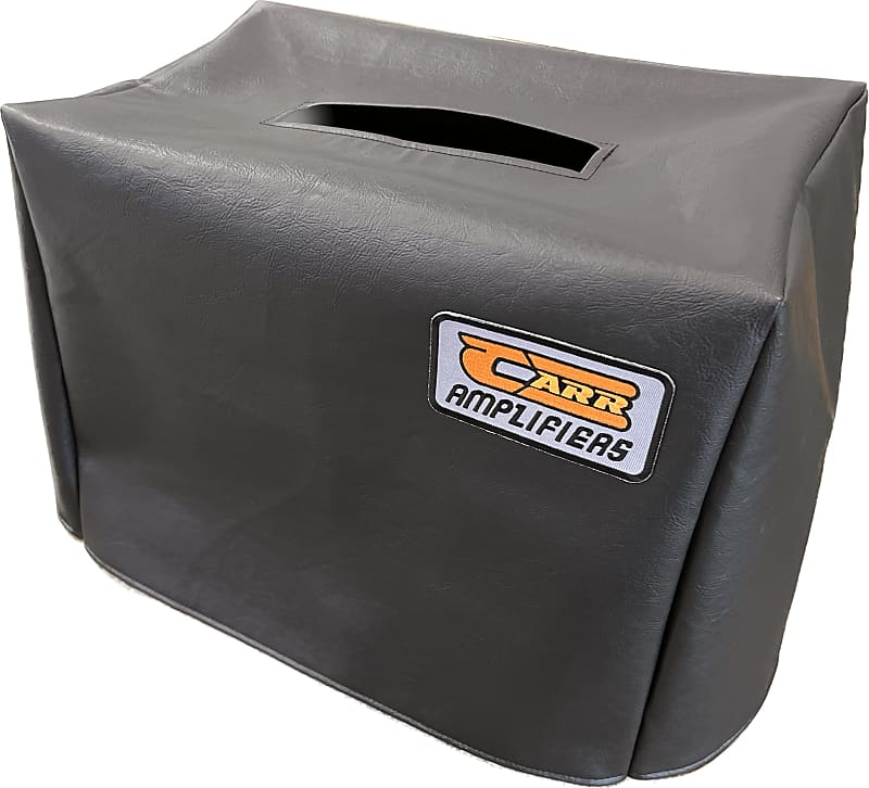 Black Vinyl Amp Cover for Carr Slant 6V 1x12 Combo Amp | Reverb