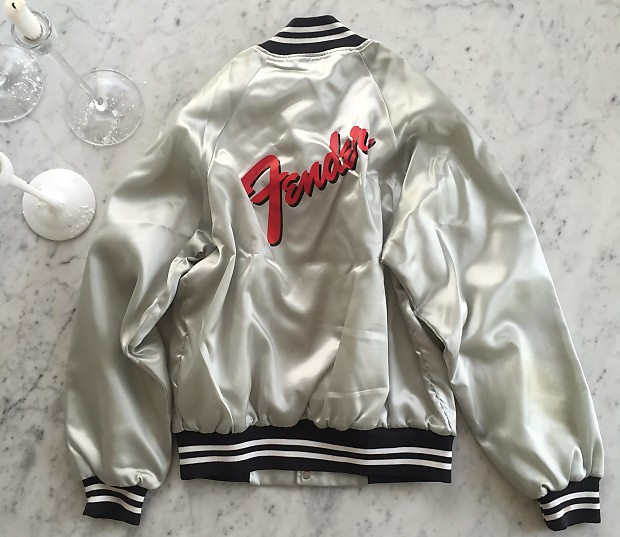 Ultra Rare 1990's Fender Collector Tour Jacket Vintage Unisex | Reverb