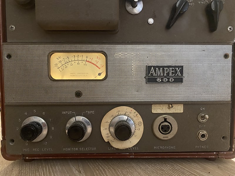 VINTAGE AMPEX 600 | Reverb