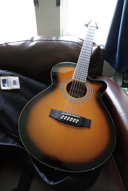 Stagg SA40MJCFI/12-BS - Sunburst | Reverb