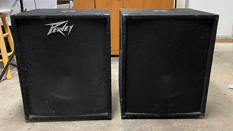 Peavey PV118 Subwoofer 1x18 Inches - One Pair - Two Speakers | Reverb