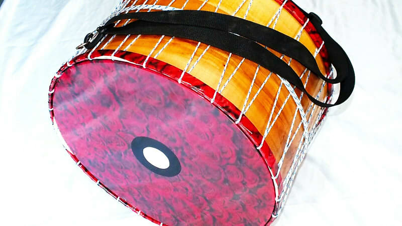 18" Turkish Percussion Davul Dhol Tupan Drum | Reverb