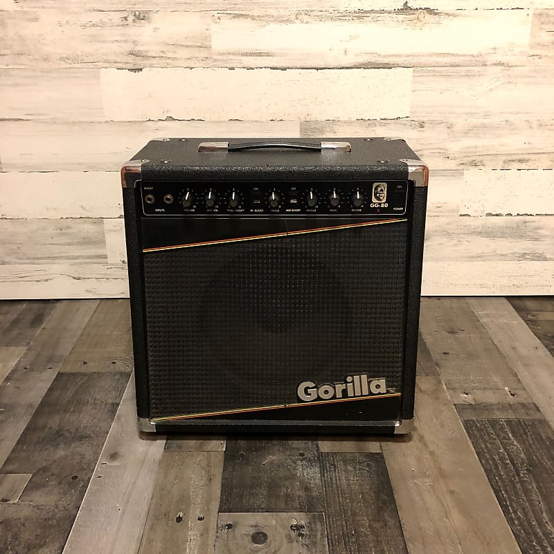 Rare Gorilla GG-80 Guitar Amp 80 Watts Vintage 1980s Solid | Reverb