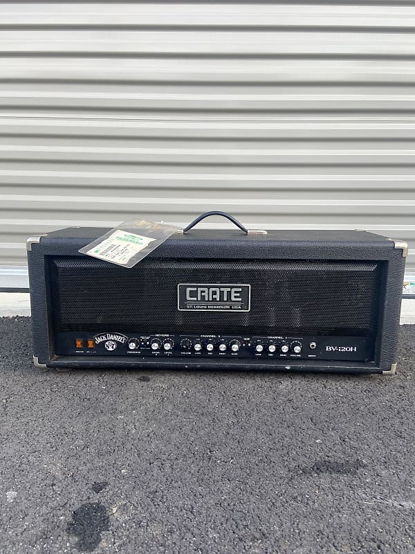 Crate Audio BV-120H Blue Voodoo Guitar Tube Amplifier Head | Reverb