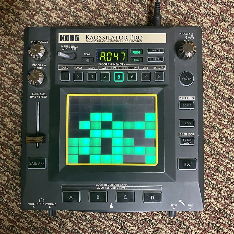 Korg Kaossilator Pro Dynamic Phrase Synthesizer And Loop Reverb