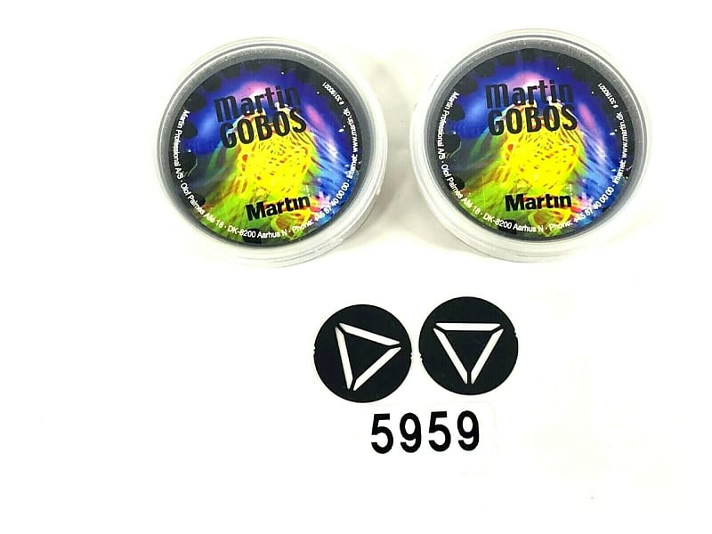 MARTIN MAC 700 GOBOS #5959 (PAIR) | Reverb