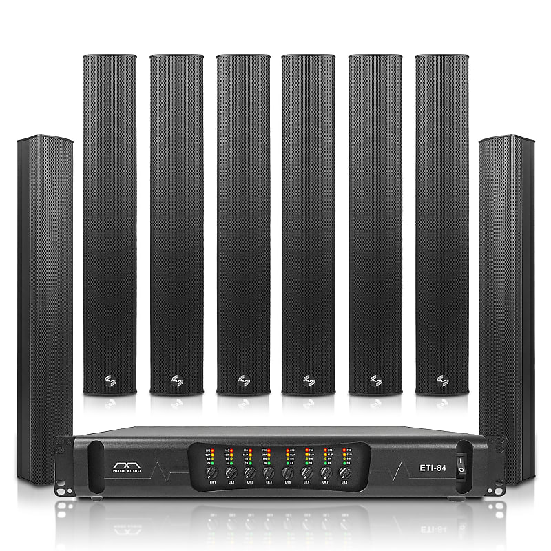 ETI8X8M64B | Passive Column Line Array System with 8 x | Reverb