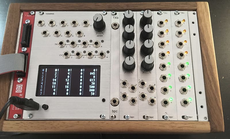 Monome Teletype Terminal + TXo TELEXo + TXi TELEXi | Reverb
