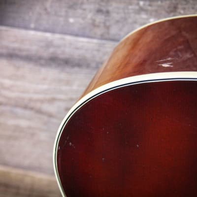 Alvarez 5052 Jumbo "Pre Lawsuit" 70's Model in Sunburst | Reverb