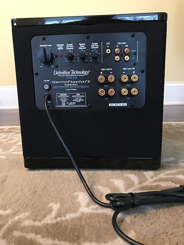 Definitive Technology Subwoofer Powerfield SuperCube II 2000 | Reverb