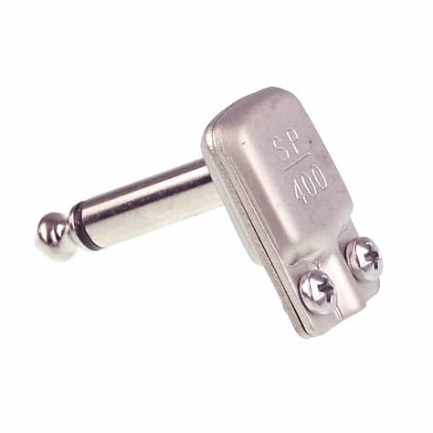 Squareplug SP 400 right angle 1/4" TS jack pancake upgrade | Reverb