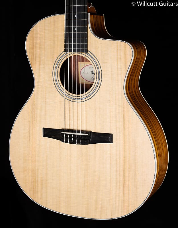 Taylor 214ce-N Nylon Grand Auditorium Rosewood/Spruce (117) | Reverb
