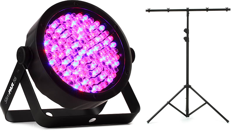 Chauvet DJ SlimPAR 56 Low Profile RGB LED Par Bundle with ADJ | Reverb