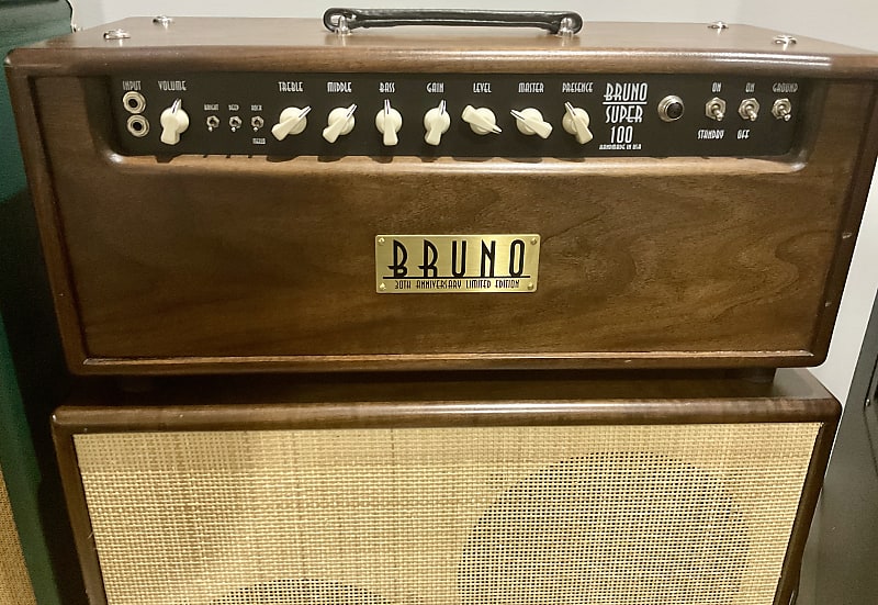 Bruno Super 100 - 30th Anniversary Limited Edition Amplifier | Reverb