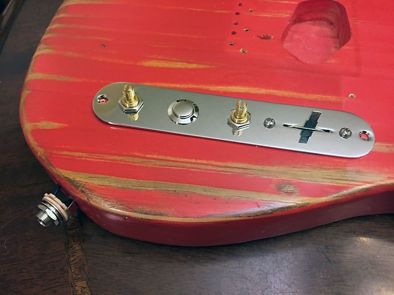 Prewired KILL SWITCH Telecaster Control Plate w/ Stutter | Reverb