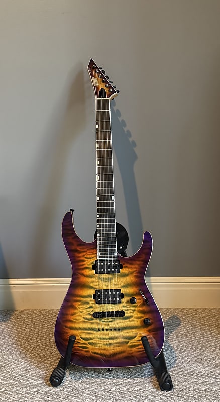 ESP USA Custom M-II NTB NT 2024 - Lynch Burst | Reverb