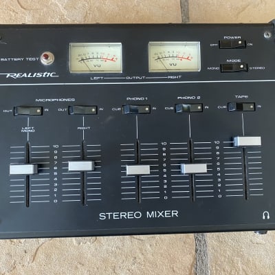 Vintage Realistic 32-1100A Stereo Mixer | Reverb