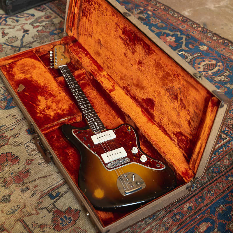 Vintage Fender Jazzmaster Case 1961 Tan | Reverb