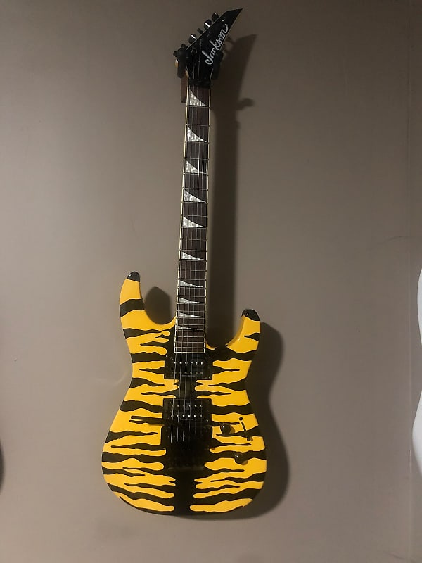 Jackson SLX2 Yellow tiger bengal | Reverb