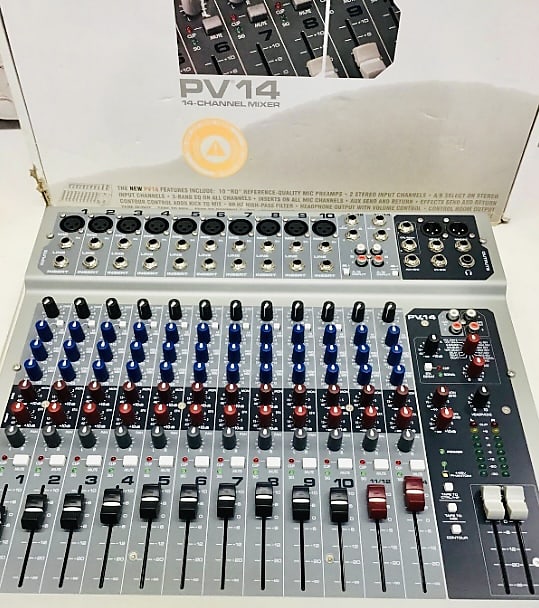 Peavey PV 14 Channel Mixer - Gray | Reverb