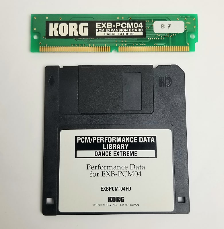 Korg EXB-PCM04 "Dance Extreme" Expansion Rom Board for Triton | Reverb