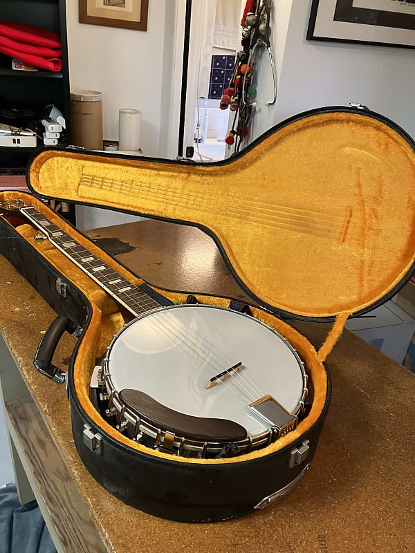 Lyle Closed Back 5 String Banjo 60s-70s - Natural | Reverb