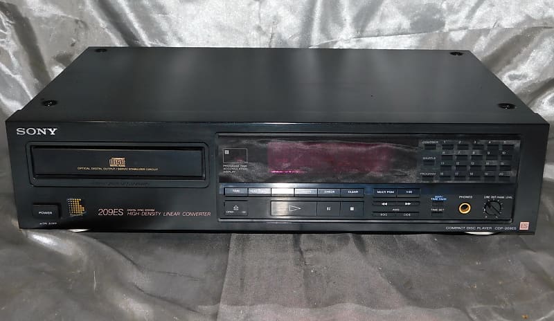 Sony CDP-209ES single disc cd player with remote | Reverb