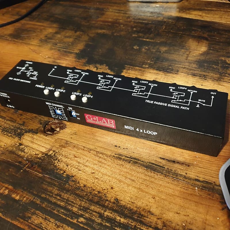 G-lab Midi 4x Looper 2000 | Reverb