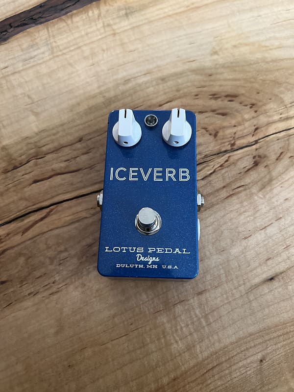 Lotus Pedal Designs Iceverb 2000’s Blue sparkle | Reverb