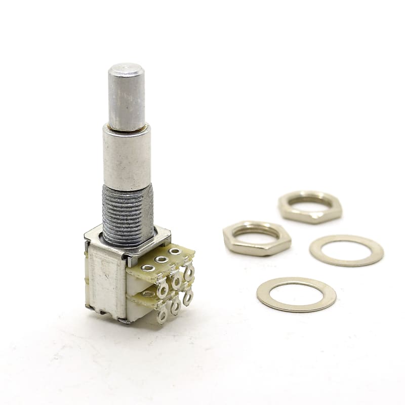 Alpha Potentiometer B500K Linear Concentric Stacked Pot - | Reverb