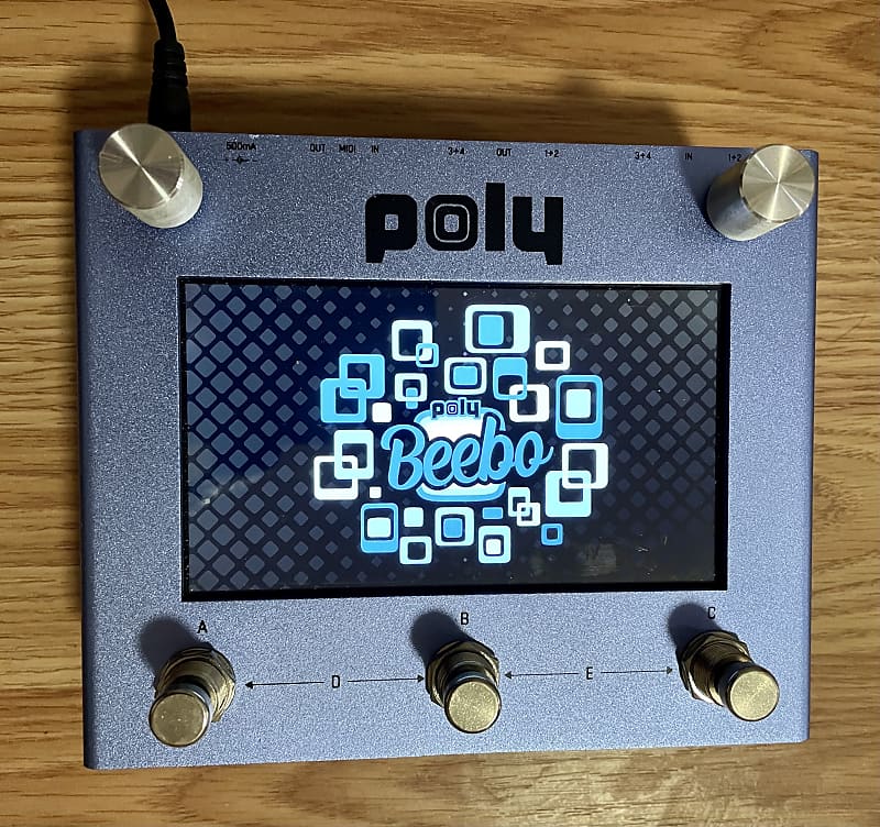 Poly Effects Beebo Multi-Effects Pedal - Blue, Used | Reverb