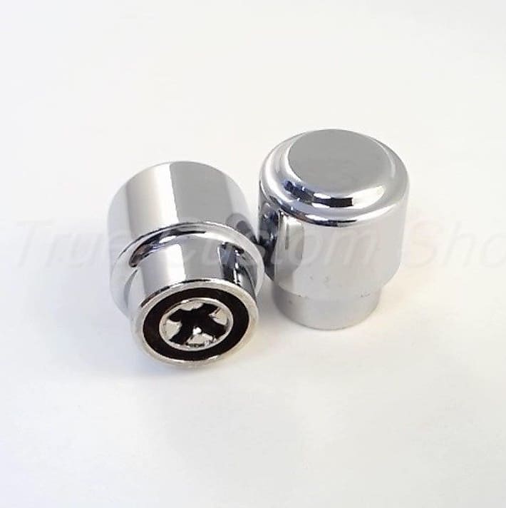 True Custom Shop® Chrome Barrel Knob Switch Tips for Fender | Reverb