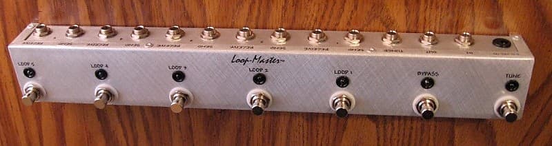 Loopmasters 5 Loop + Master Bypass + Tuner True Bypass | Reverb