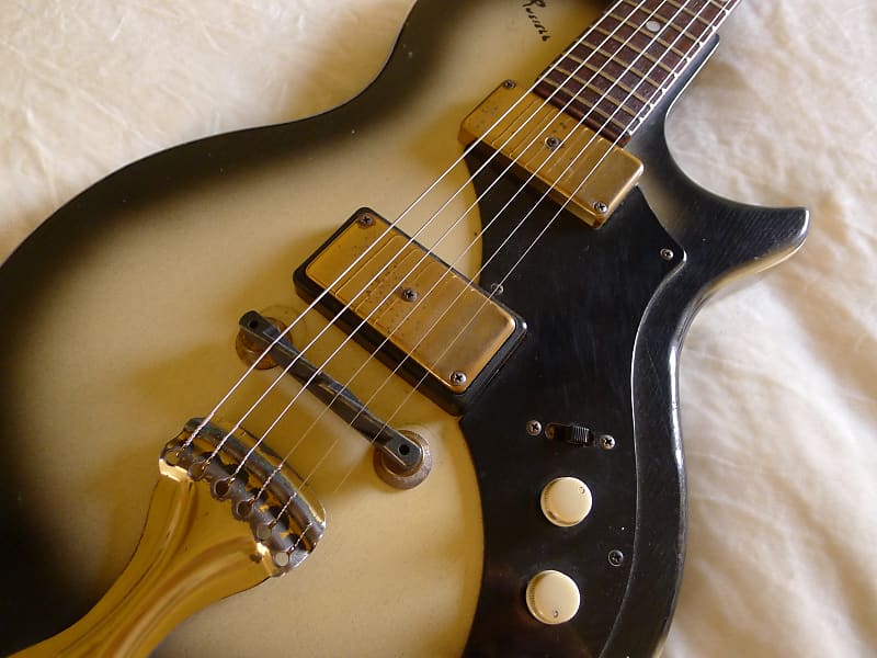 1959 Supro Super 2 Pickup Thunderstick Featherweight 6lb Tone | Reverb